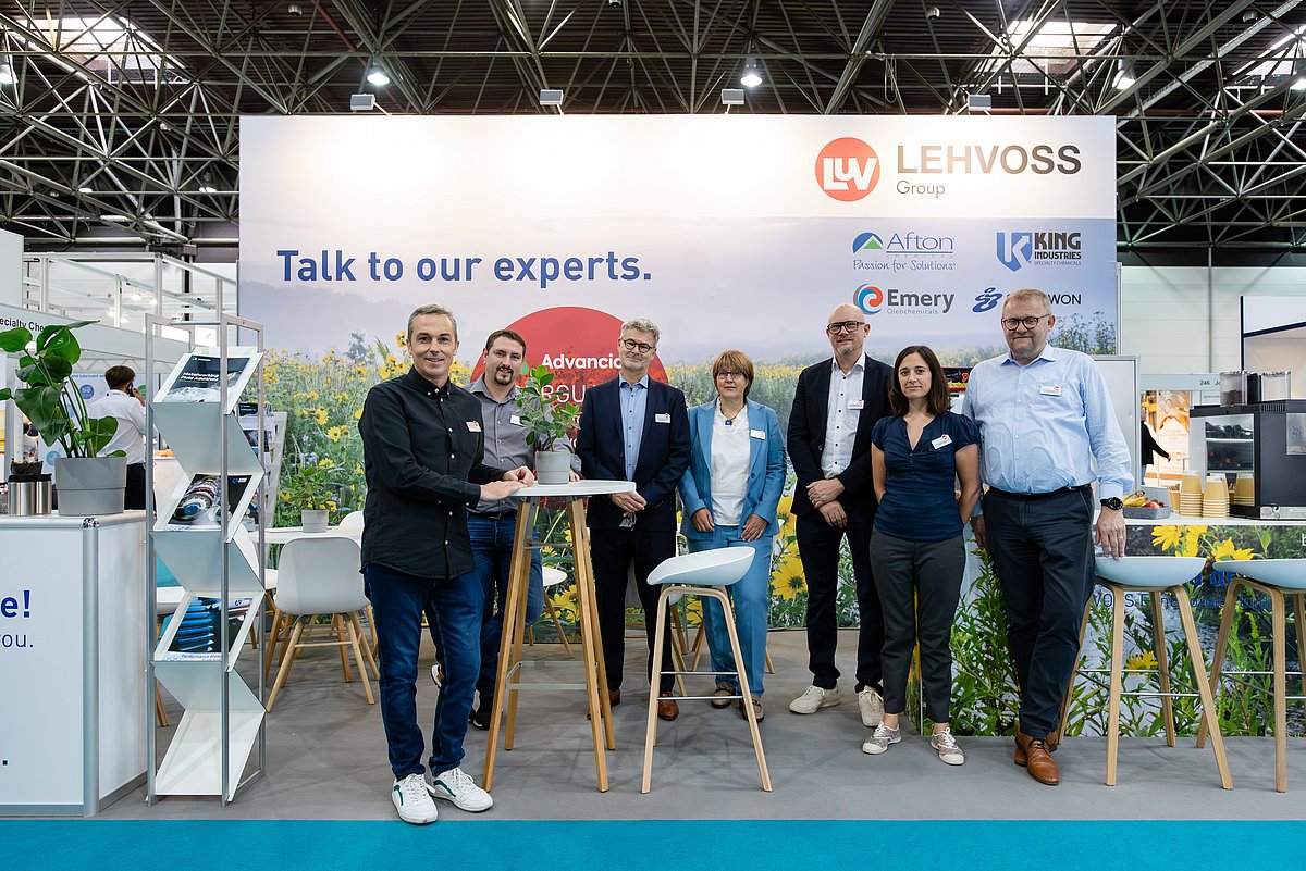 Thank you for your visit at the Lubricant Expo | LEHVOSS United Kingdom
